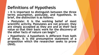 HYPOTHESIS.pptx