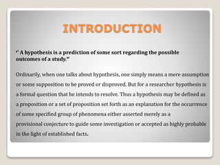 HYPOTHESIS.pptx