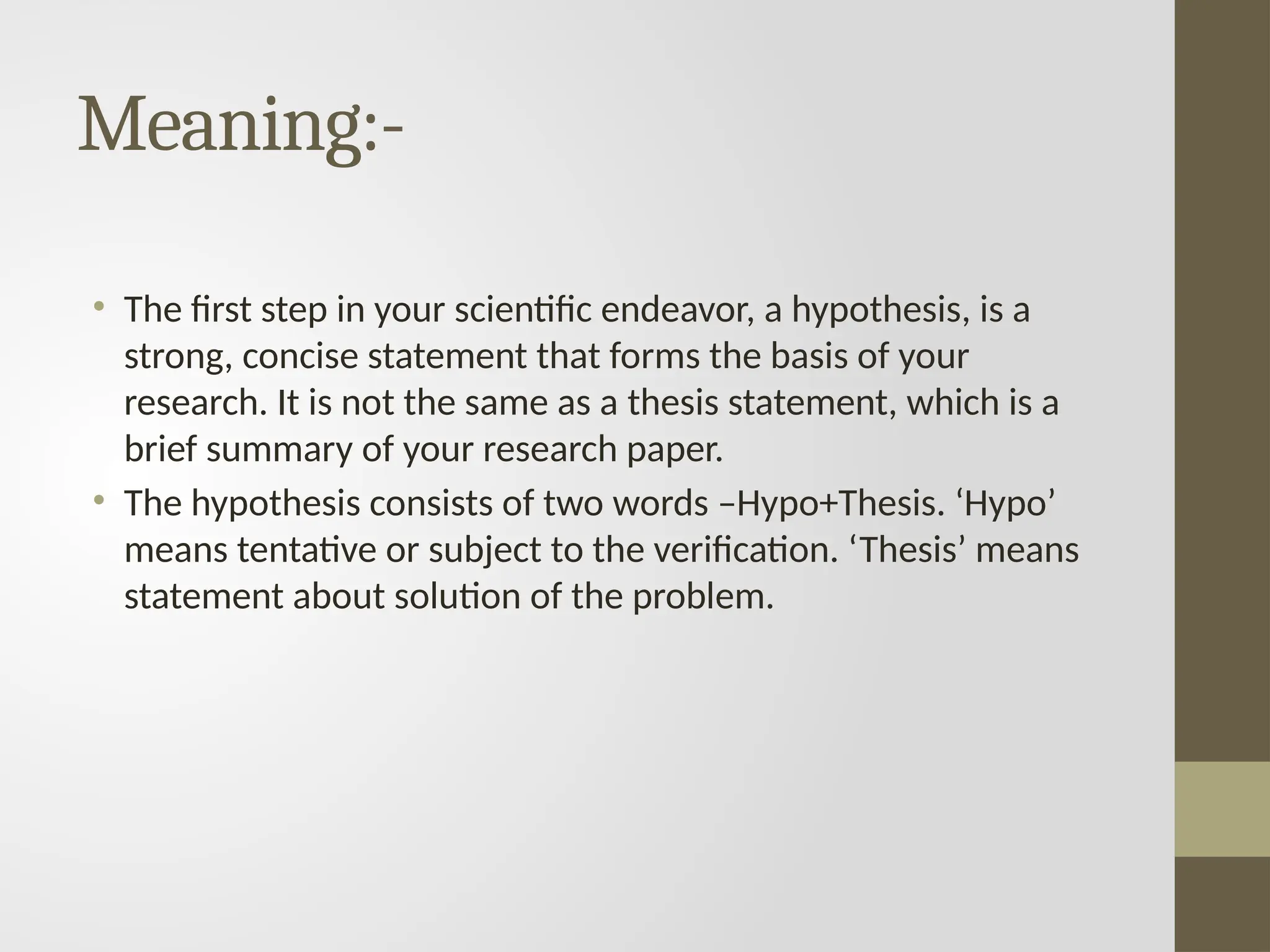 definition, types, method Hypothesis.pptx