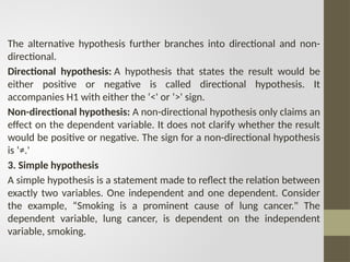 definition, types, method Hypothesis.pptx