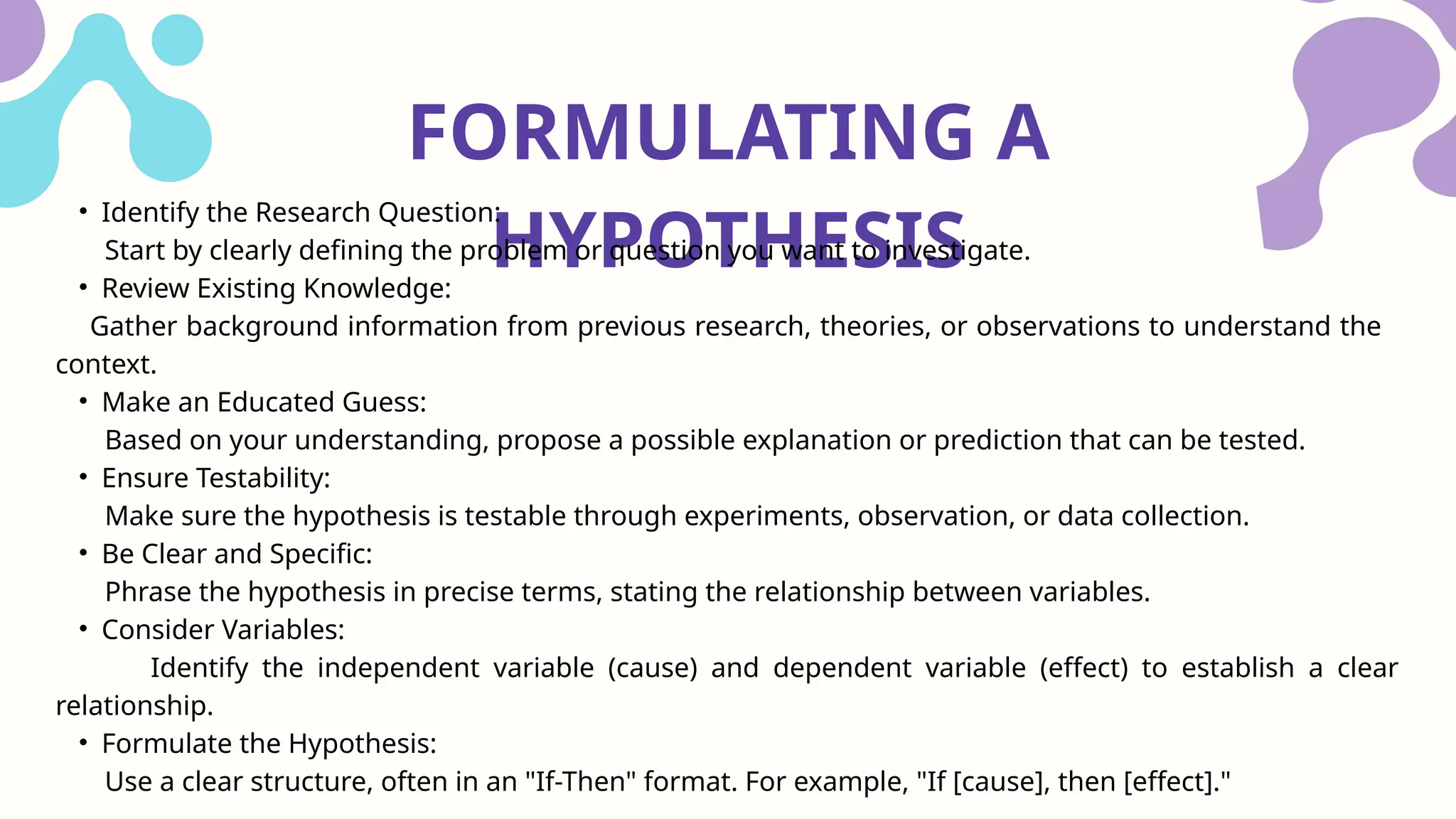 Hypothesis, Types of Hypothesis and Hypothesis in Forensics Challenges ...