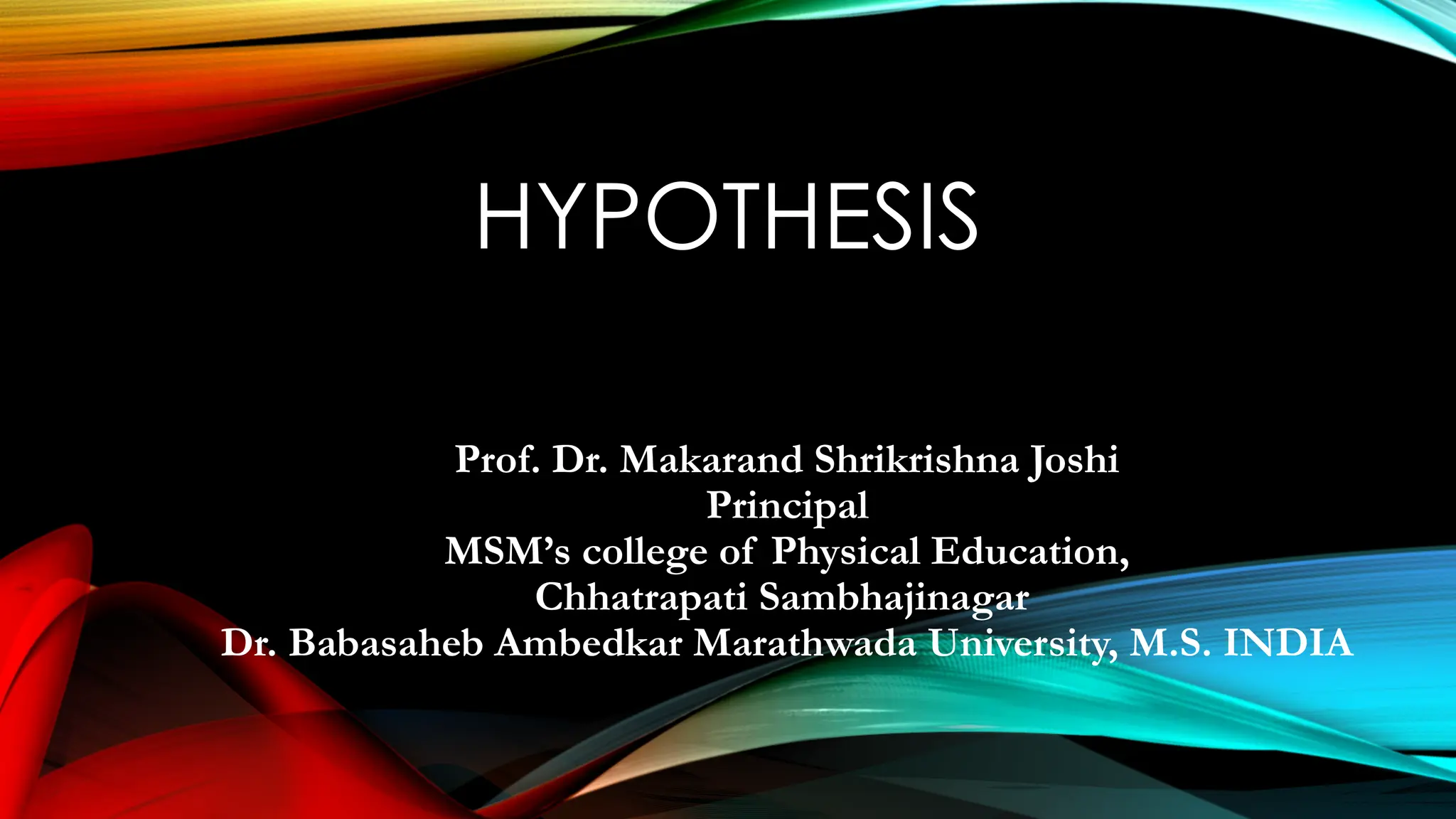 Hypothesis. its definition and typrs pptx | PPTX