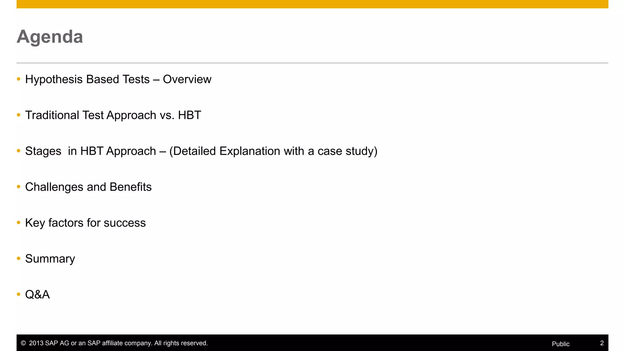 Hypothesis Based Testing – Application and Adaptation for testing ...