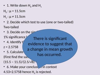 Edexcel Hypothesis Testing A-Level Statistics | PPT