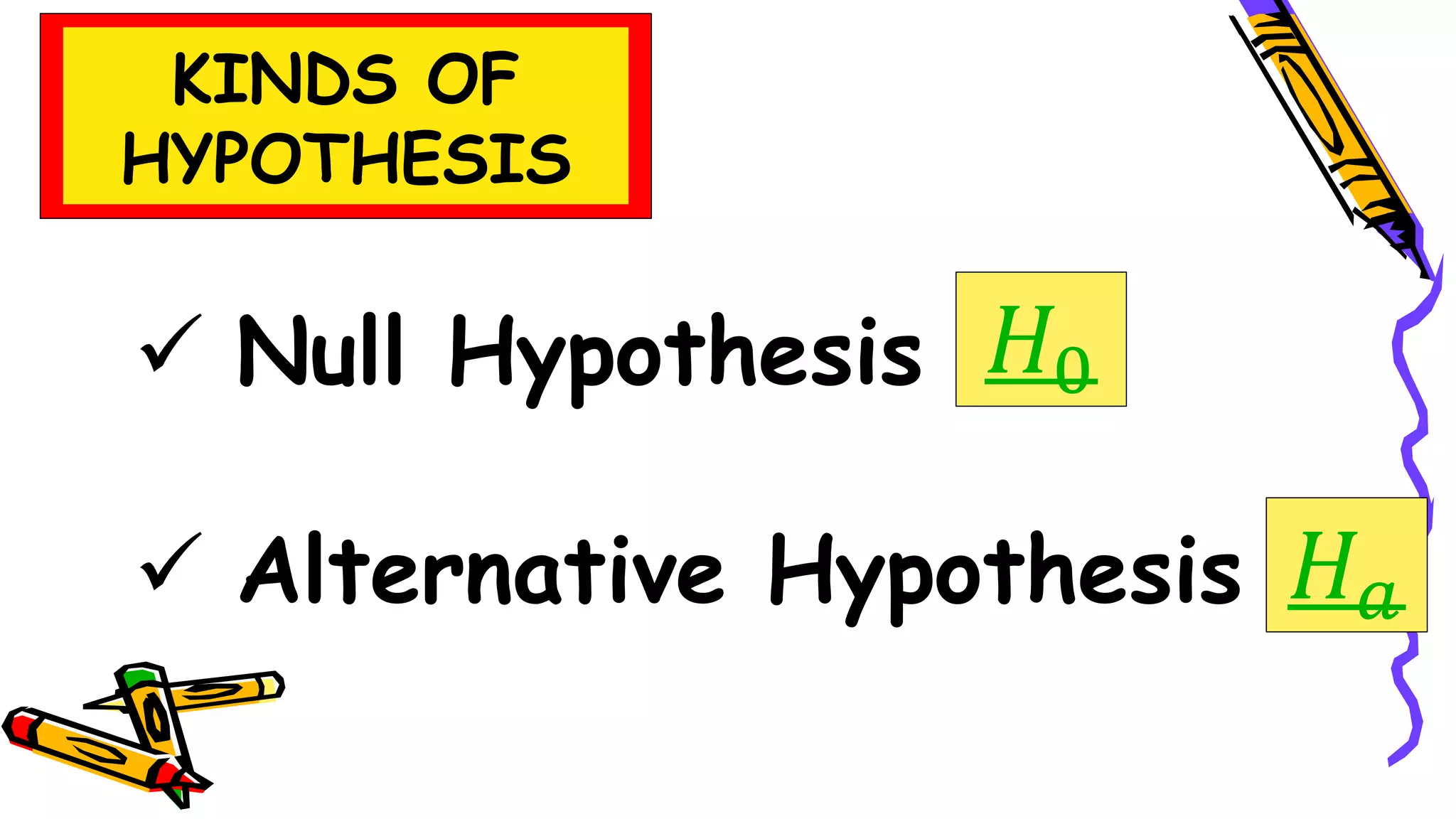 Hypothesis | PPT