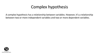 Introduction to Hypothesis | PPT