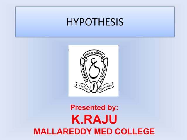 Hypothesis And Its Types hypothesis-and-its-types