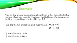 Hypothesis and Test | PDF