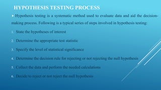 Hypothesis and types | PPTX
