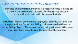 Hypothesis Assumption and Decision Making.pptx