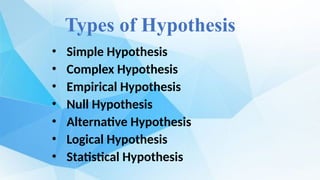 Hypothesis Assumption and Decision Making.pptx