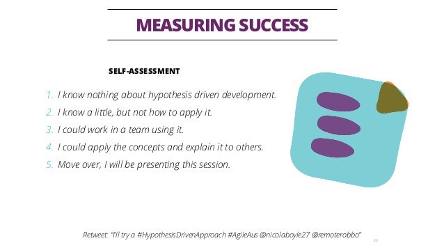 Taking A Hypothesis Driven Approach