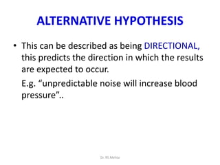 Hypothesis for bn 1 | PPSX