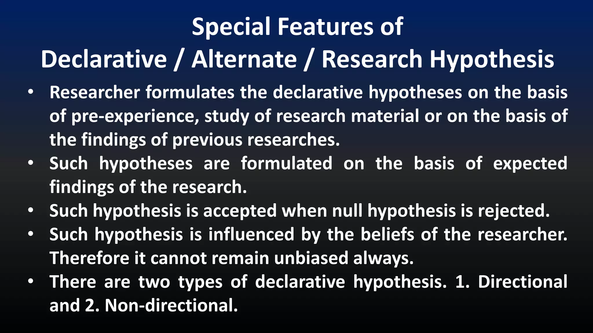 Hypothesis in educational research | PDF