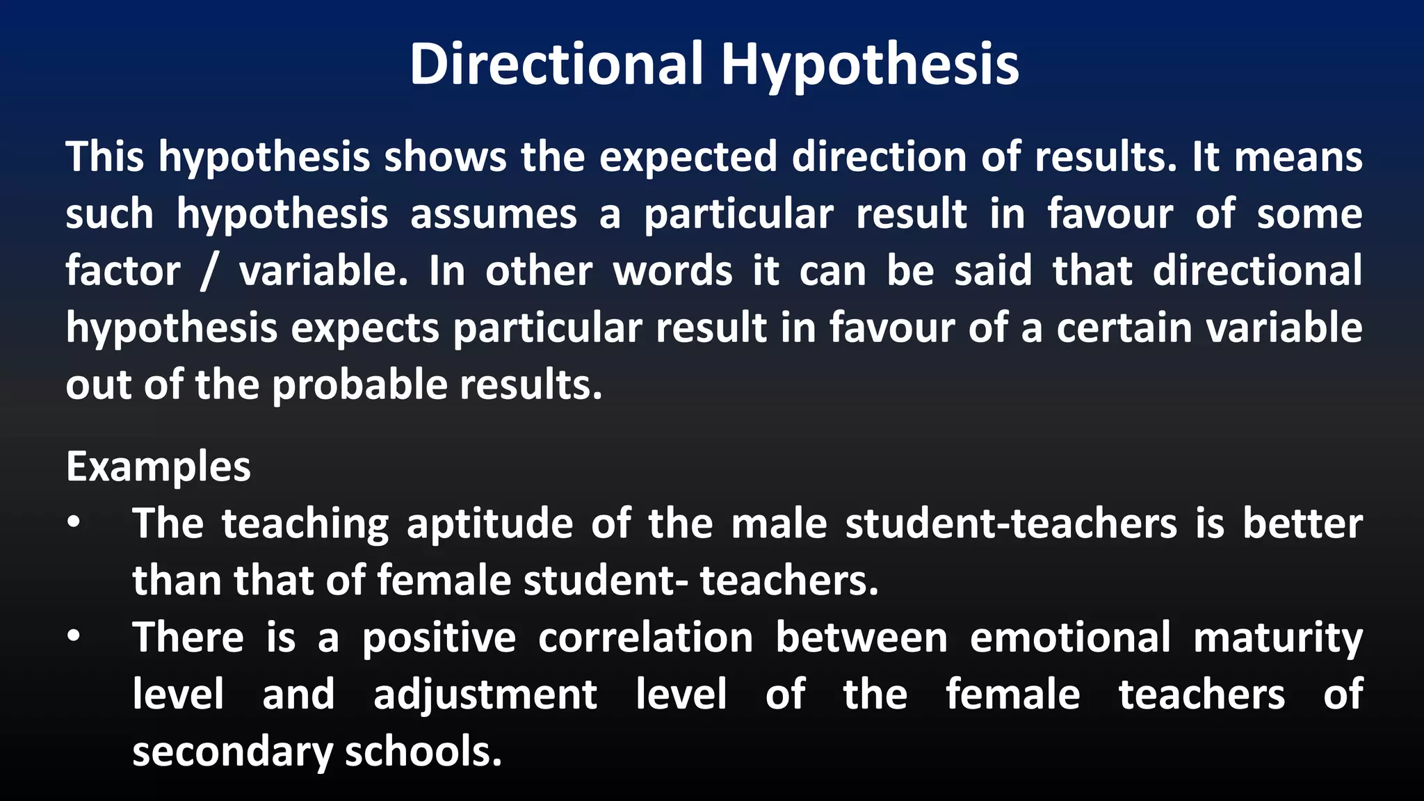 Hypothesis in educational research | PDF