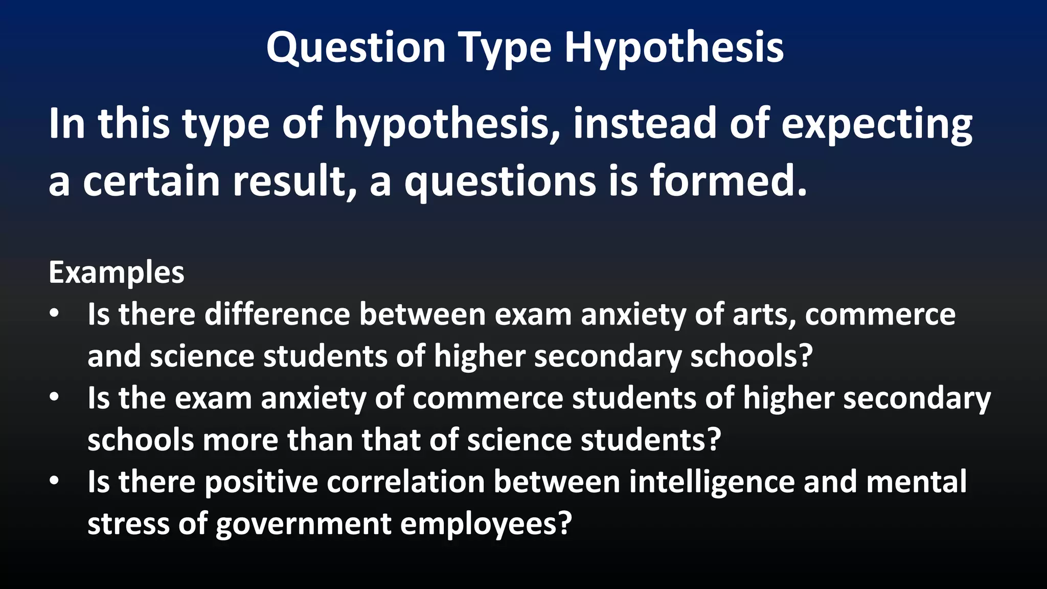 Hypothesis in educational research | PDF