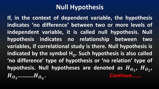 Hypothesis in educational research | PDF