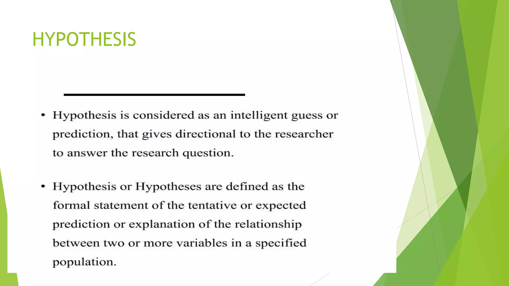 Hypothesis PPT BBA UNIT 5.pdf