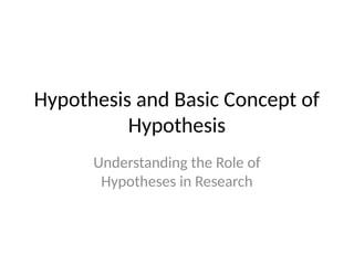 Hypothesis_Presentation_Visual.pptx and i | PPTX
