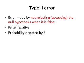 Hypothesis testing | PPT