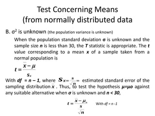 Hypothesis testing | PPTX