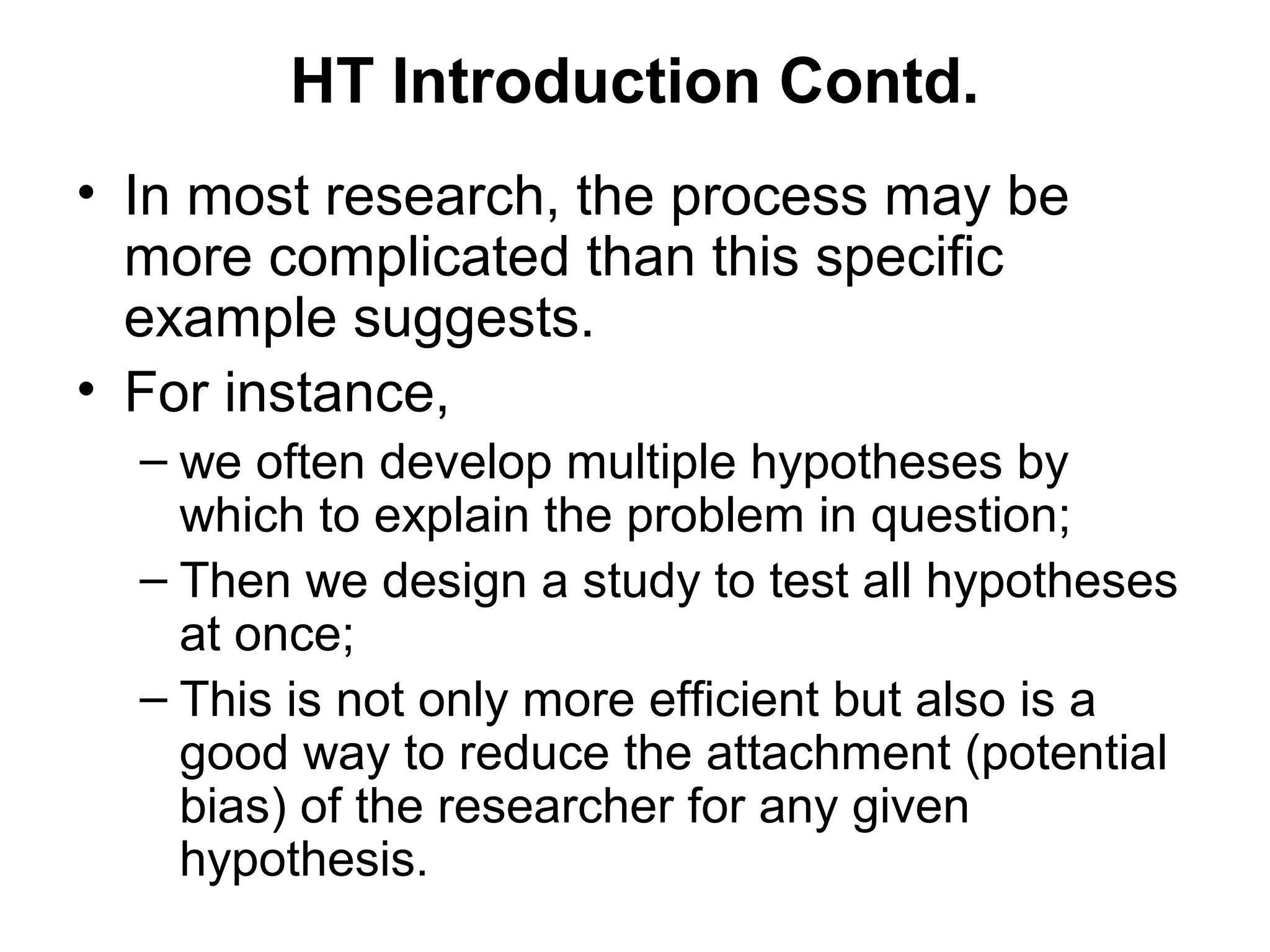 Hypothesis testing | PPT