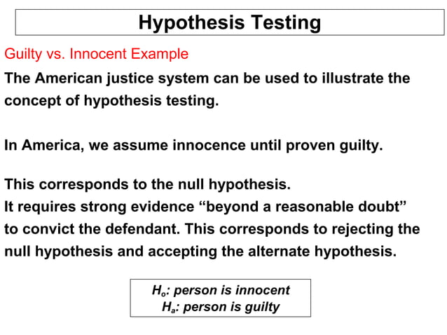 Hypothesis Testing In Six Sigma Ppt 3988