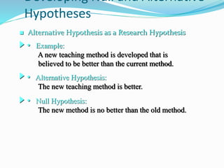 Hypothesis testing | PPT