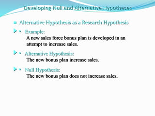 Hypothesis testing | PPTX