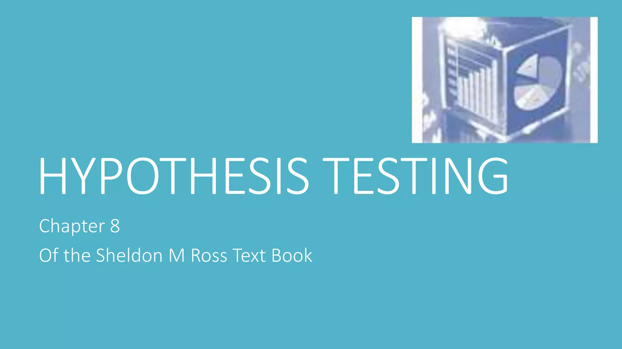 Hypothesis Testing Ppt