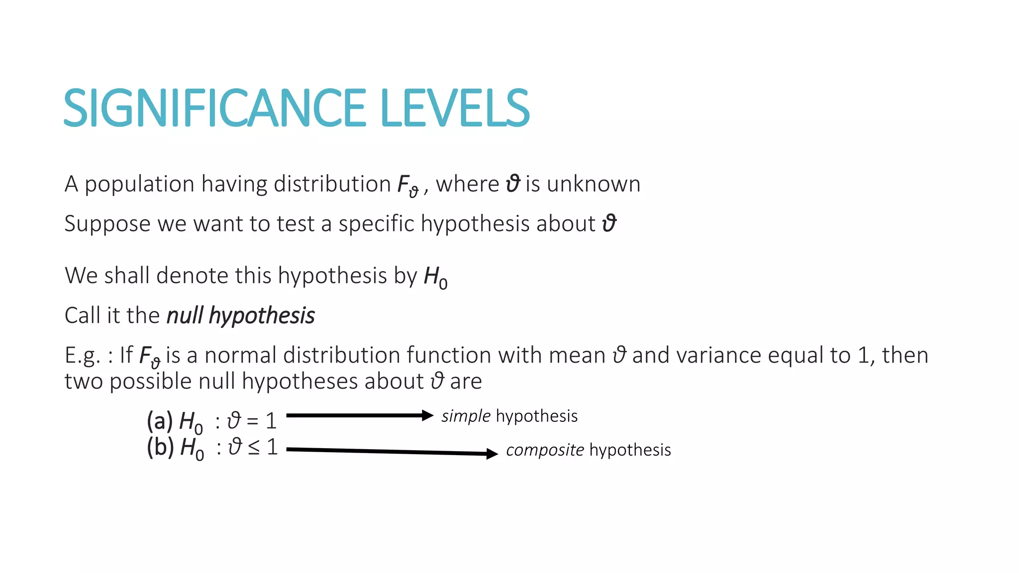 Hypothesis testing | PPTX