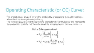 Hypothesis testing | PPTX