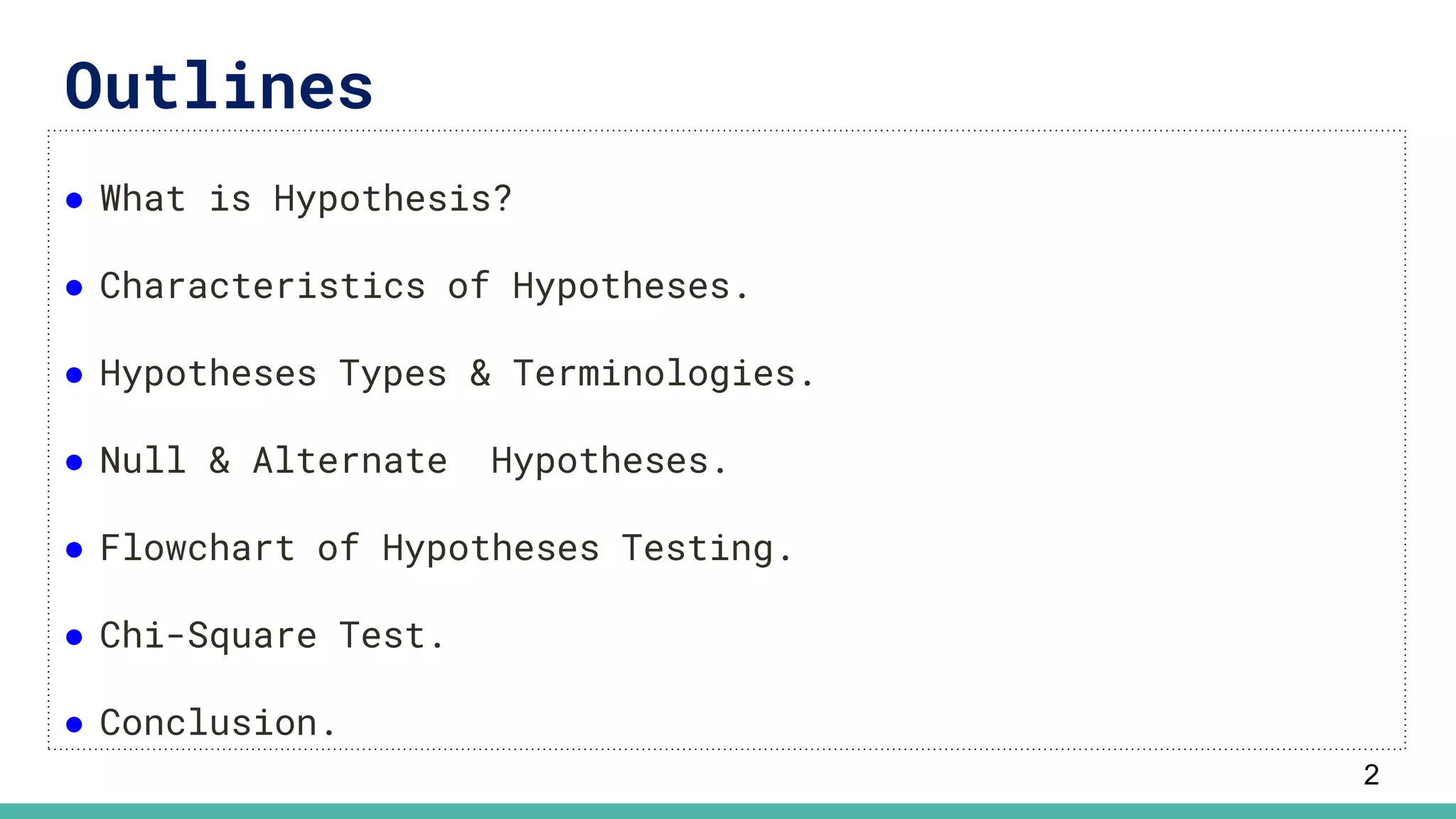 Hypothesis Testing | PPTX