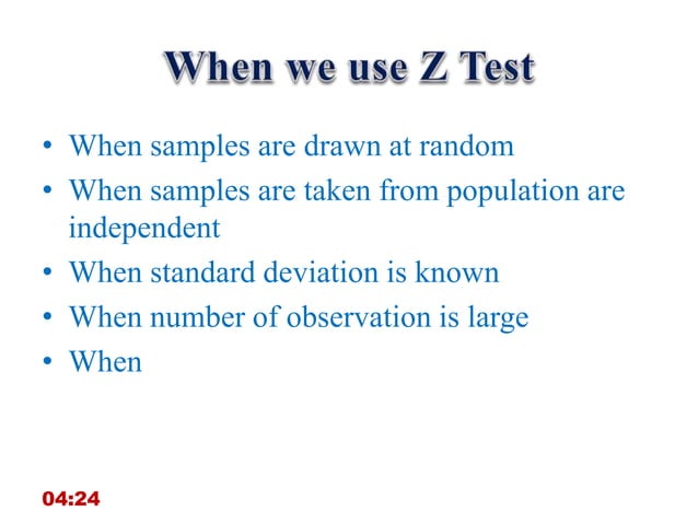 Hypothesis testing , T test , chi square test, z test | PPTX