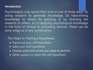 Hypothesis Testing | PPT