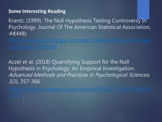 Hypothesis Testing | PPT