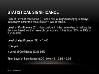 Hypothesis testing | PPTX