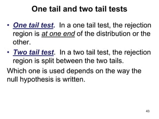 Hypothesis testing | PPTX