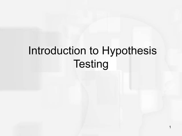 Hypothesis testing.ppt