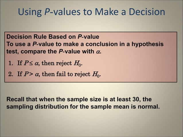 HYPOTHESIS TESTING.ppt | Standardized Testing | Educational Assessment