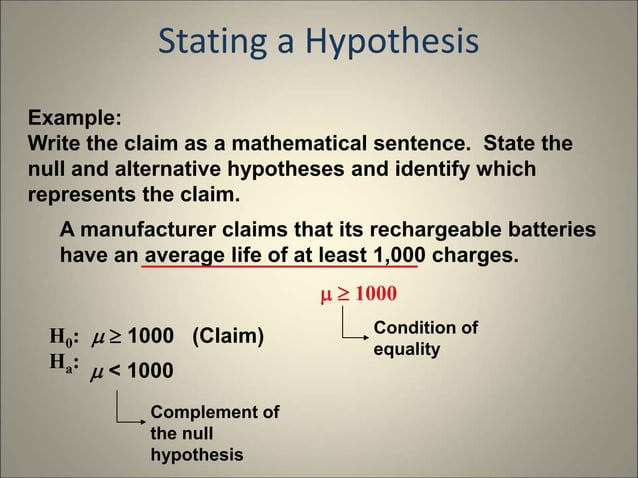 HYPOTHESIS TESTING.ppt | Standardized Testing | Educational Assessment