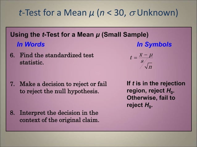 HYPOTHESIS TESTING.ppt | Standardized Testing | Educational Assessment