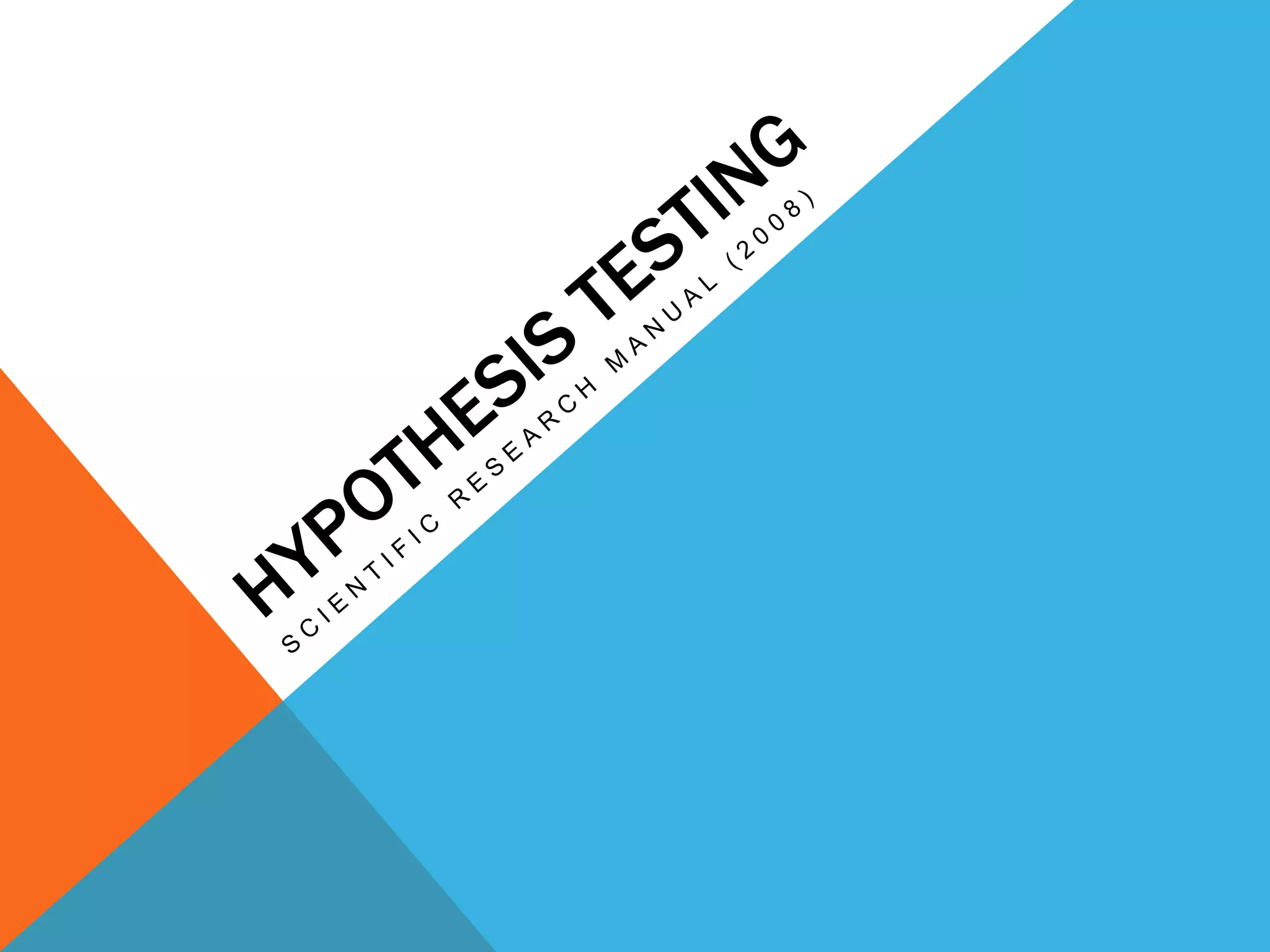 Hypothesis Testingpptx 1848