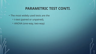 Hypothesis testing basics in the field of statistics | PPTX