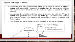 Hypothesis testing (null and alternative hypothesis) | PPTX
