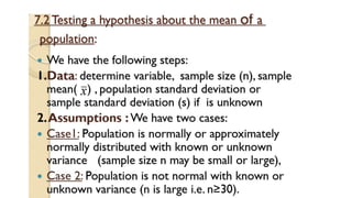 Statistics Hypothesis Testing- CHAPTER -3.pptx