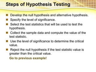 Hypothesis testing 47 | PPTX