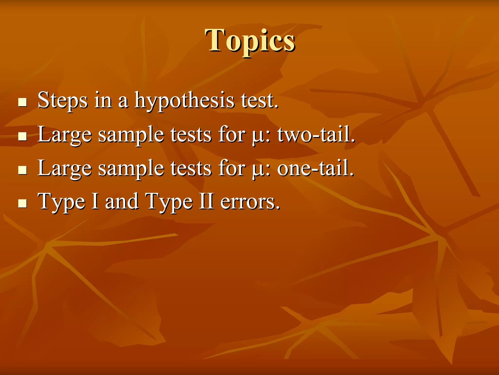 Hypothesis Testing An Introduction Pdf Physics Science