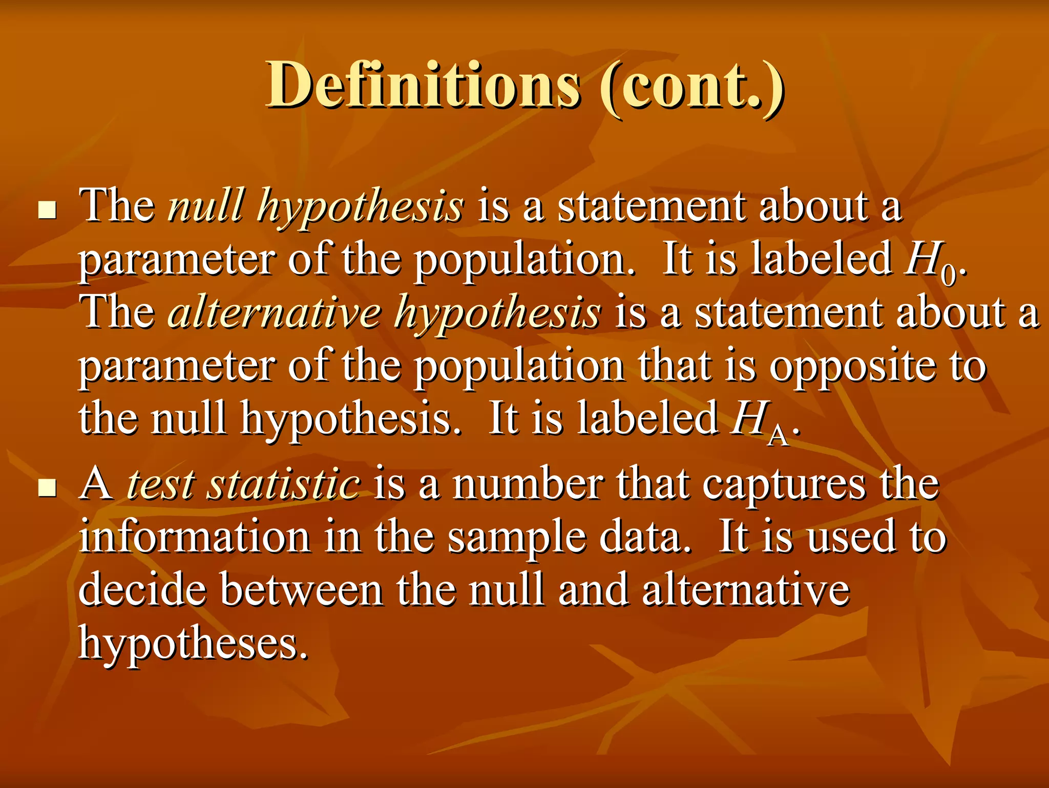Hypothesis testing an introduction | PDF