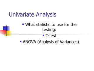 Hypothesis Testing Dr Hassan | PPT